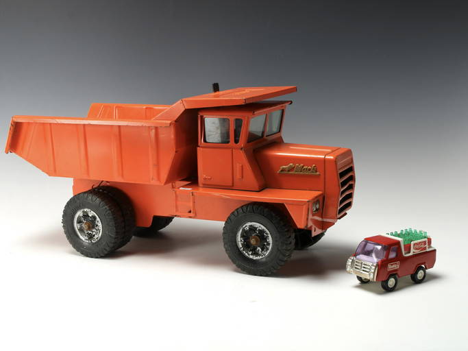 Two Vintage Buddy L Trucks