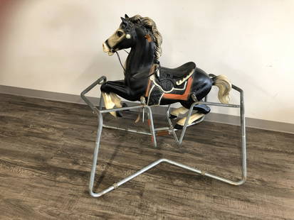 Black Beauty Spring Rocking Horse