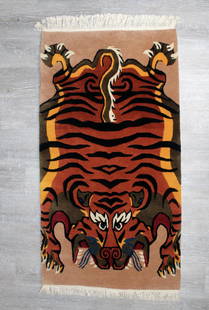 Genuine Tiger Skin Rug