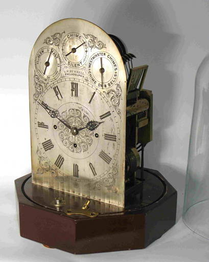 Fine Chime Clock By G. W. Russell
