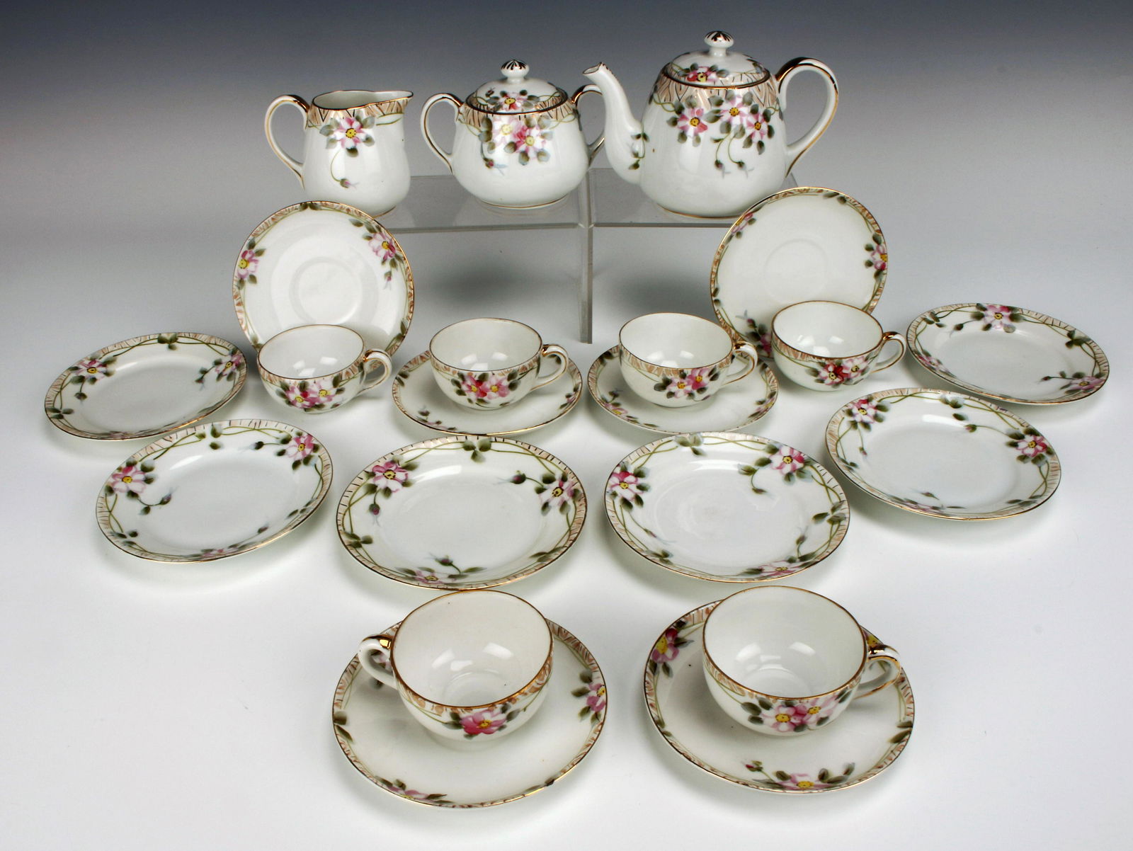 Hand Painted Nippon Tea Set
