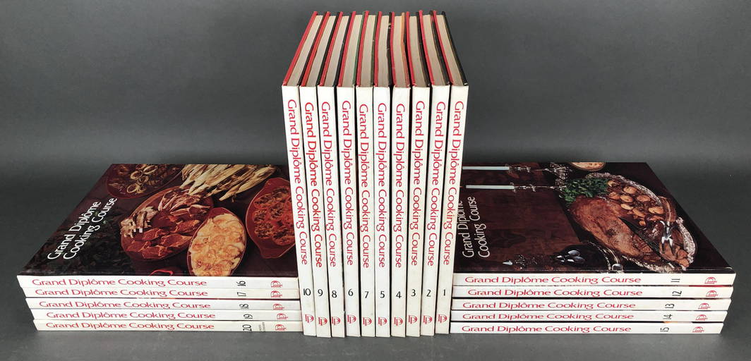 20 Volume Grand Diplome Cook Book Set