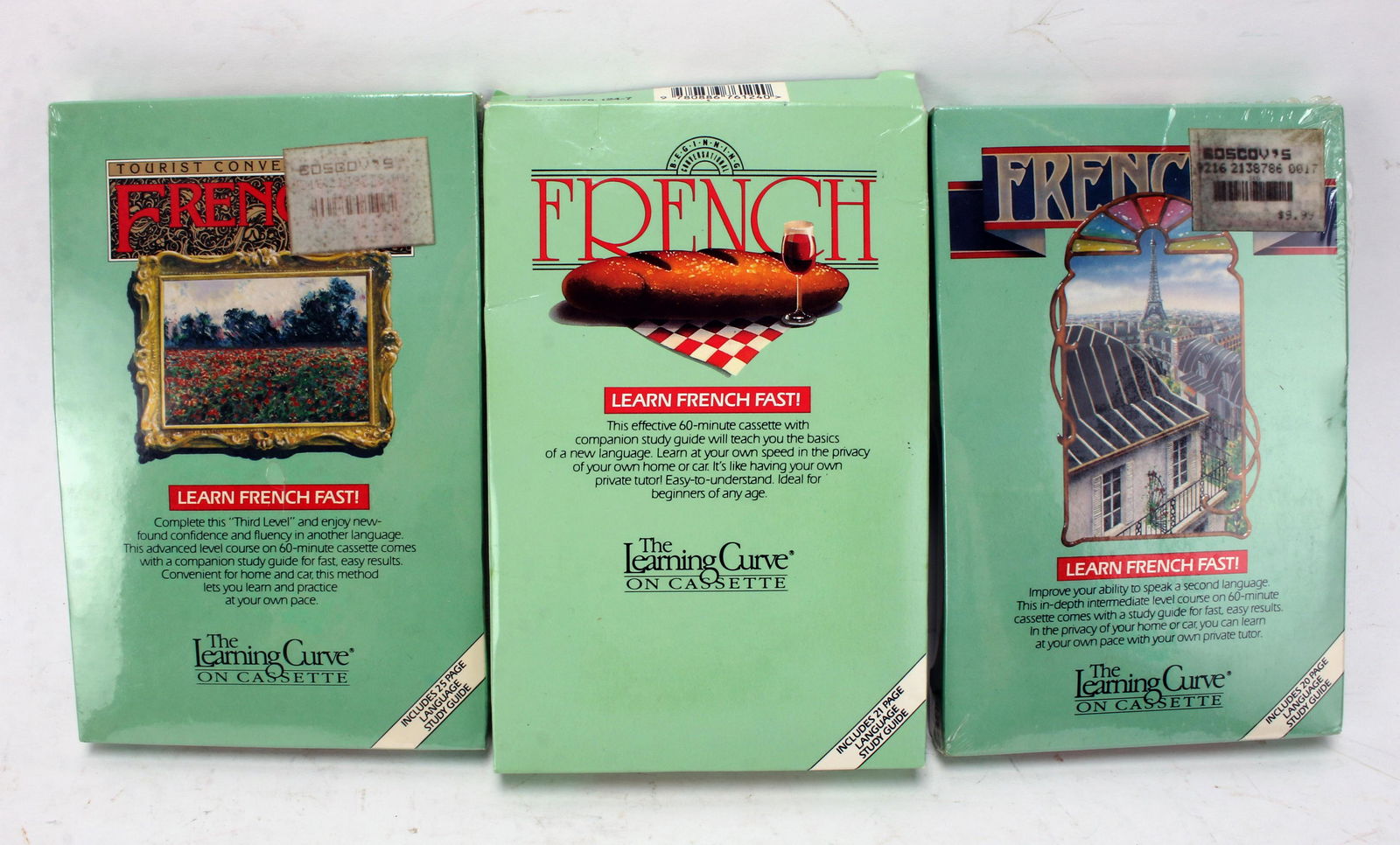 The Learning Curve French Language Cassette Tapes