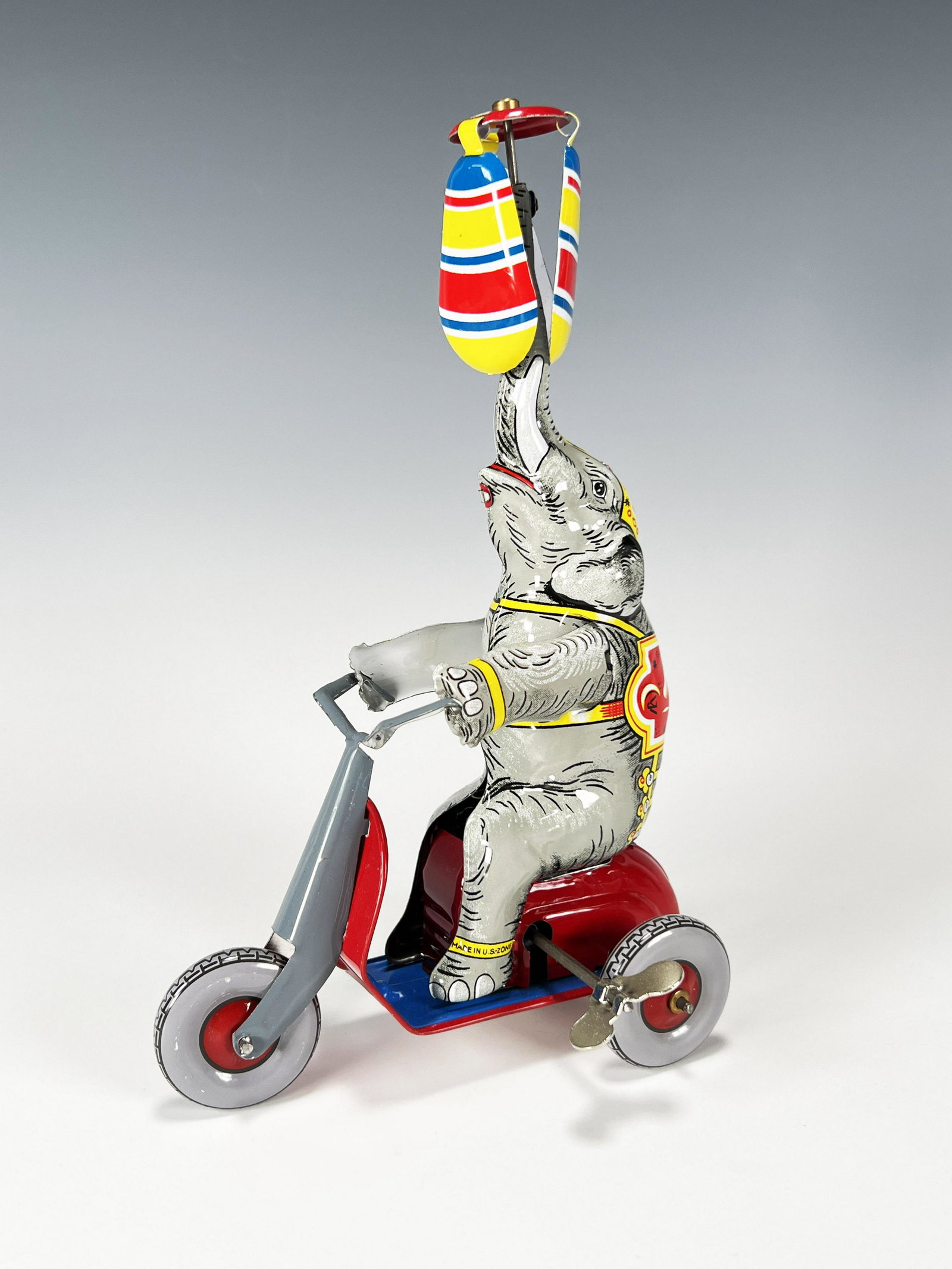 GERMAN TIN FRICTION CIRCUS ELEPHANT ON BALL WIND UP TOY - Oct 21, 2022 ...