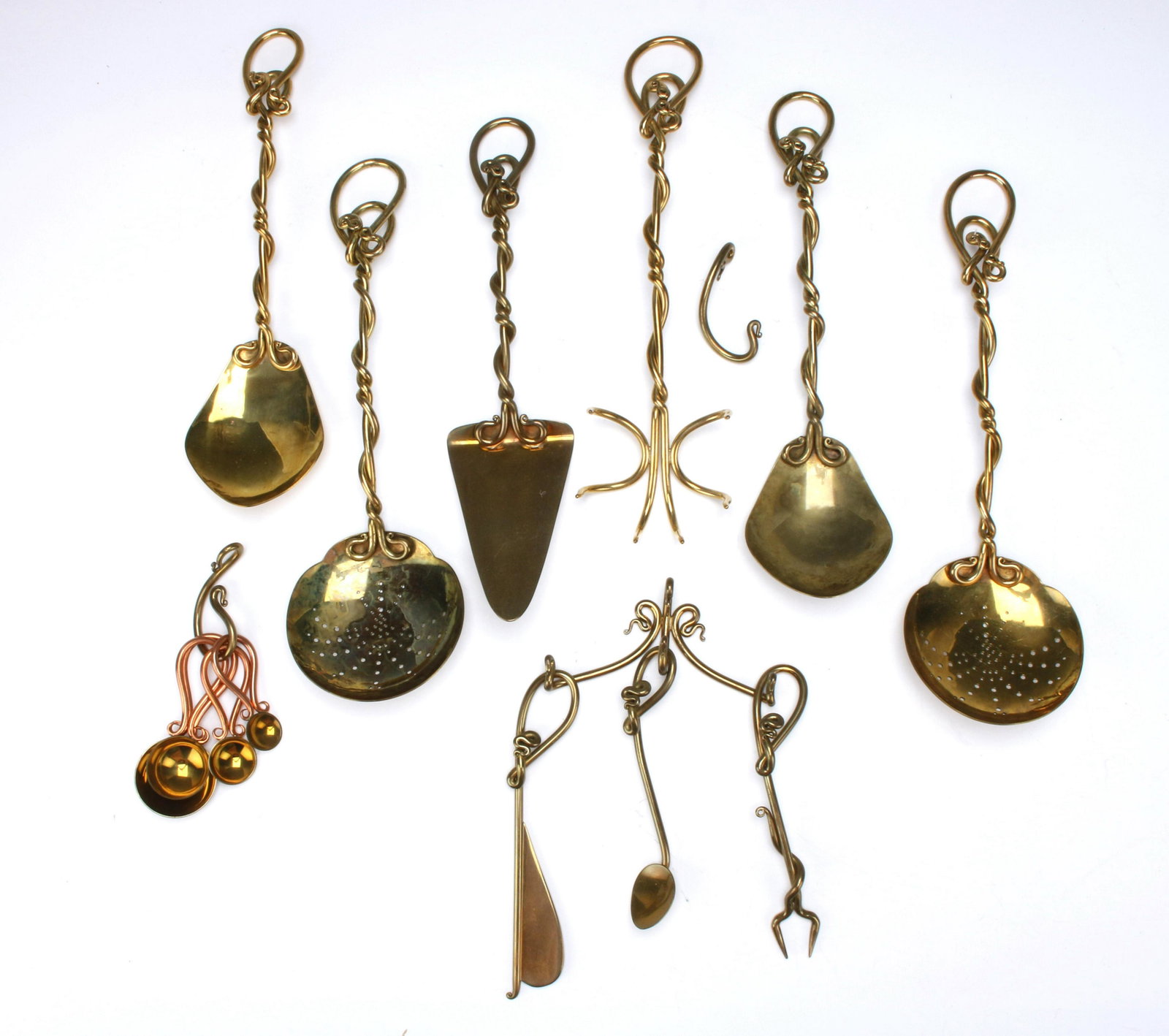 JOE SPOON MODERNIST HAND WROUGHT ARTISAN KITCHEN UTENSILS - Apr 07 ...
