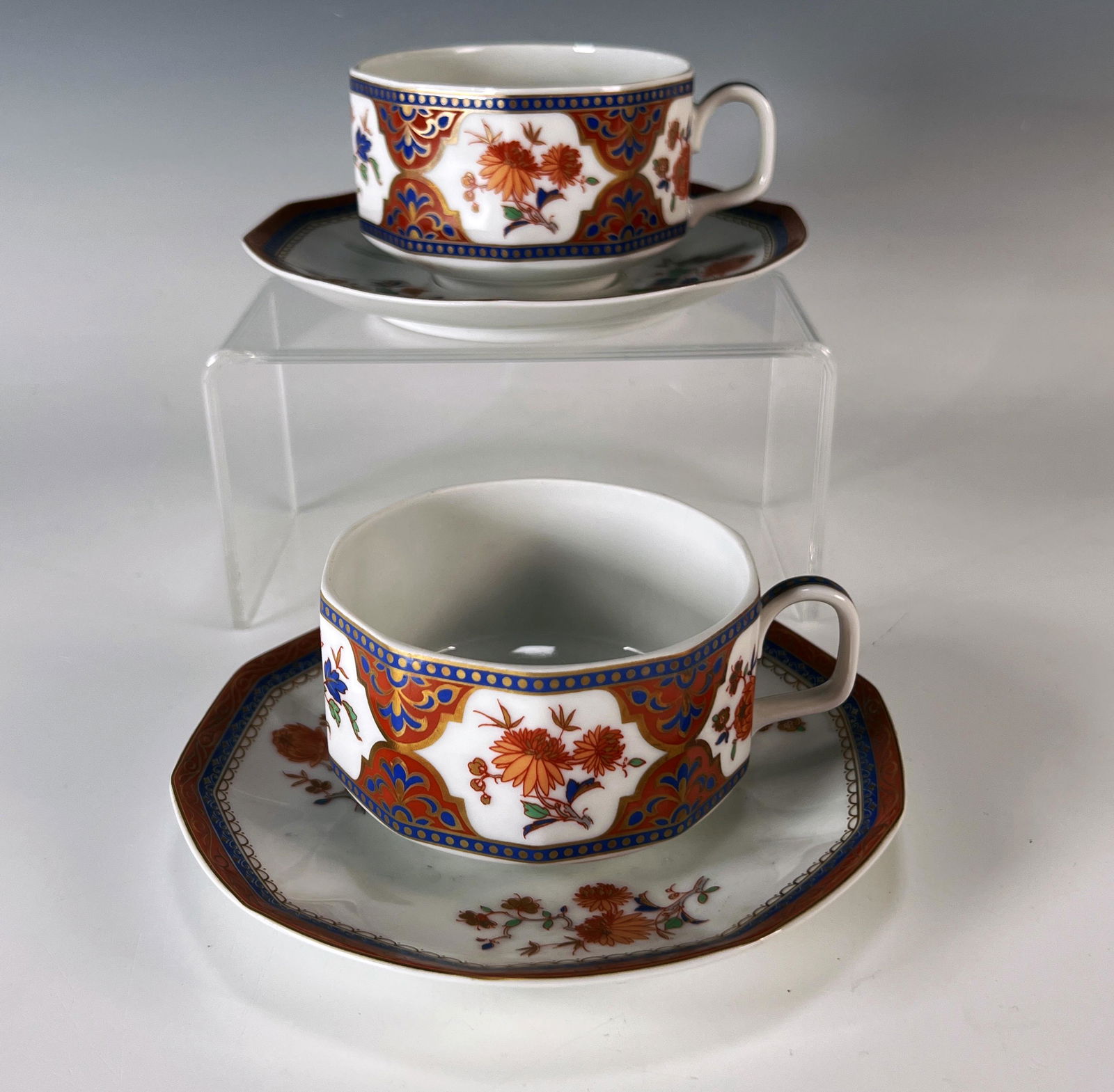 KAISER W. GERMANY MING PATTERN TEA CUPS & SAUCERS - Apr 07, 2023 ...