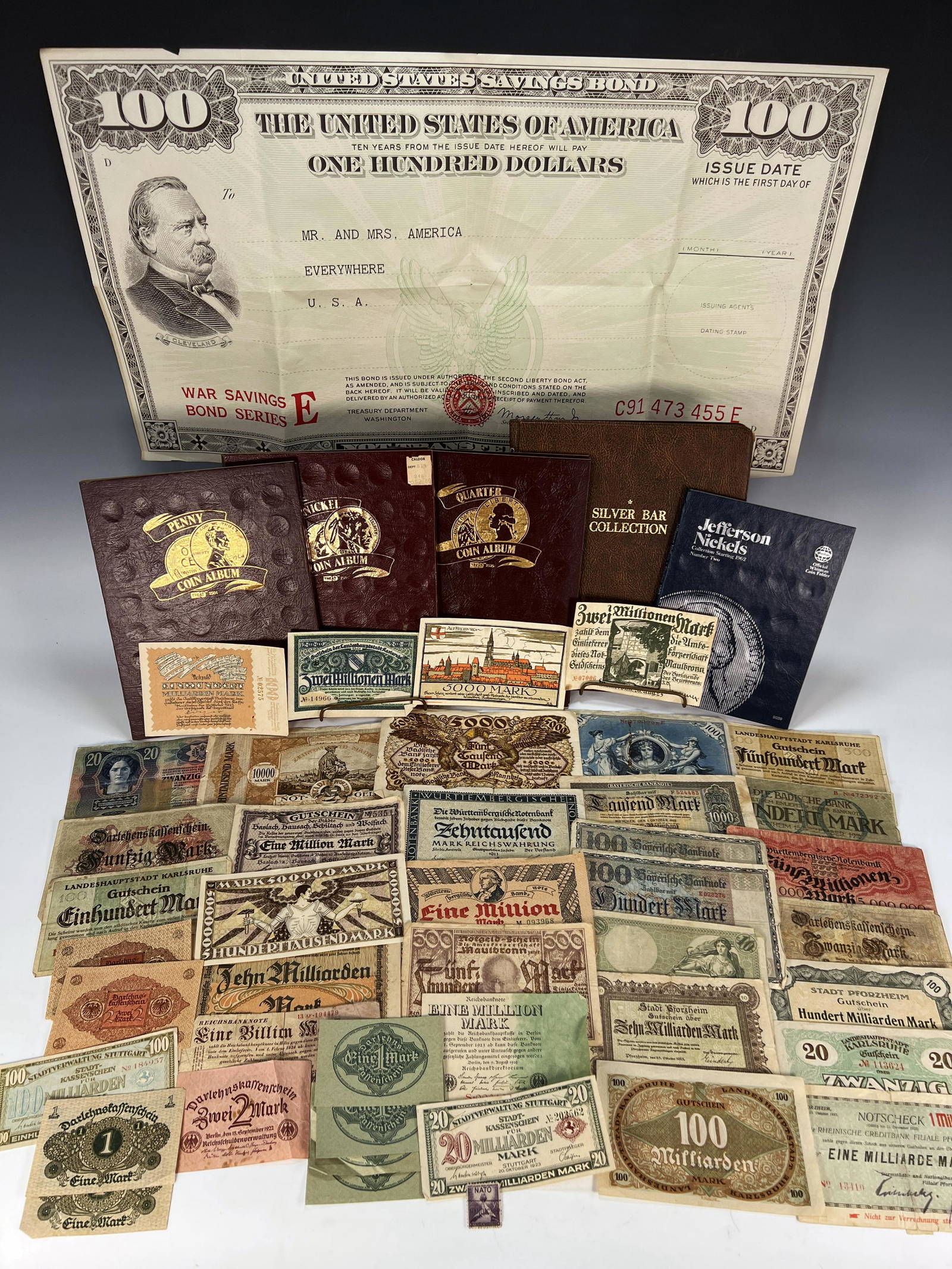 Assorted Paper And Coin Currency Auction