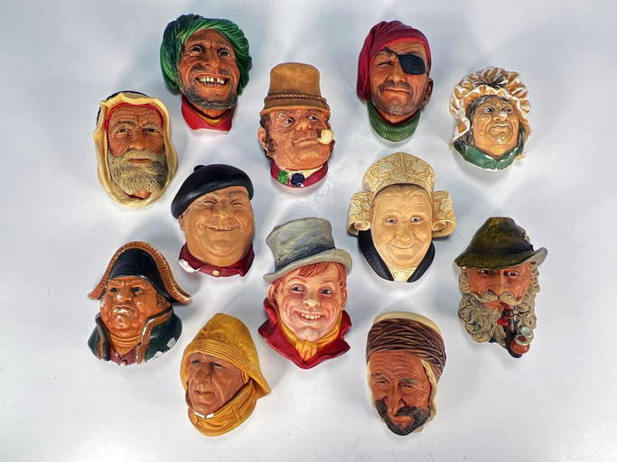 Bossons Chalkware Heads