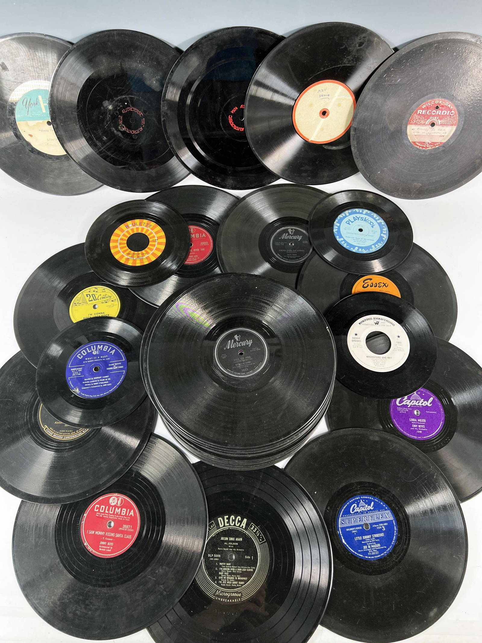 Lot Of Records & 45s Auction