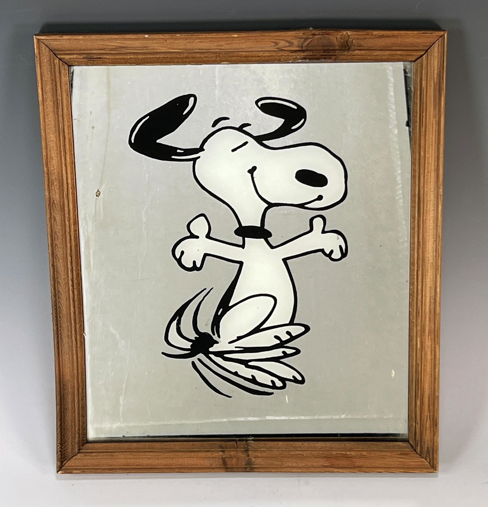 Happy Snoopy Mirror