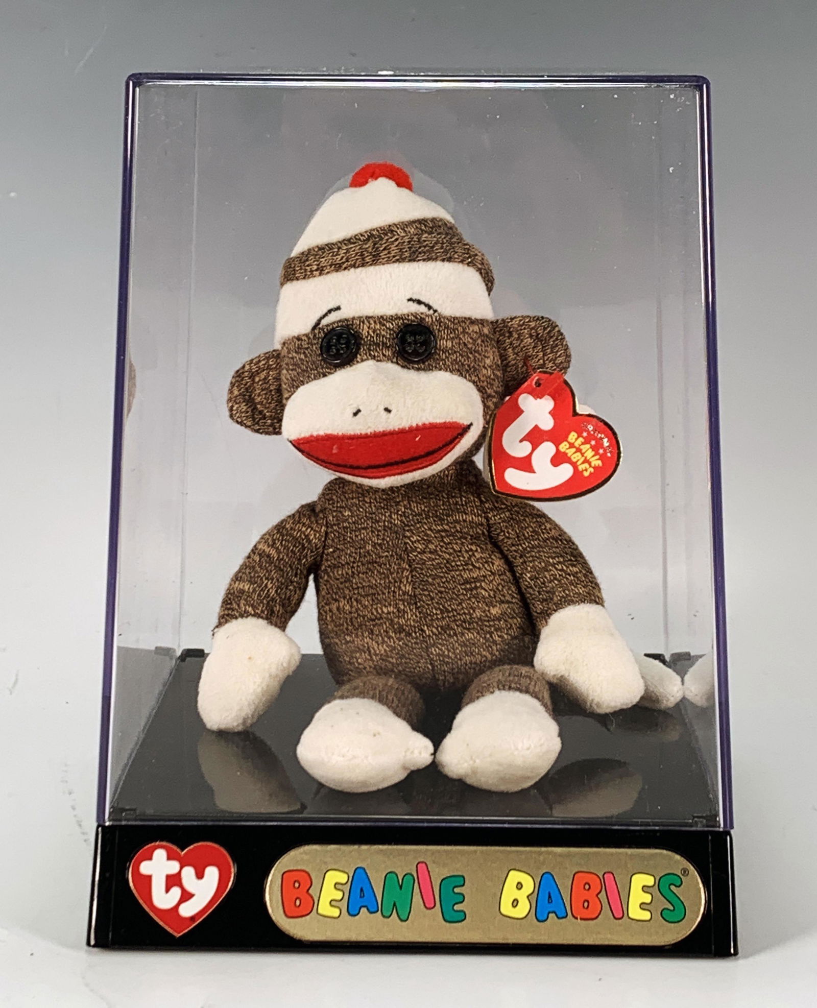 Tyco Beanie Baby In Collectors Display Case