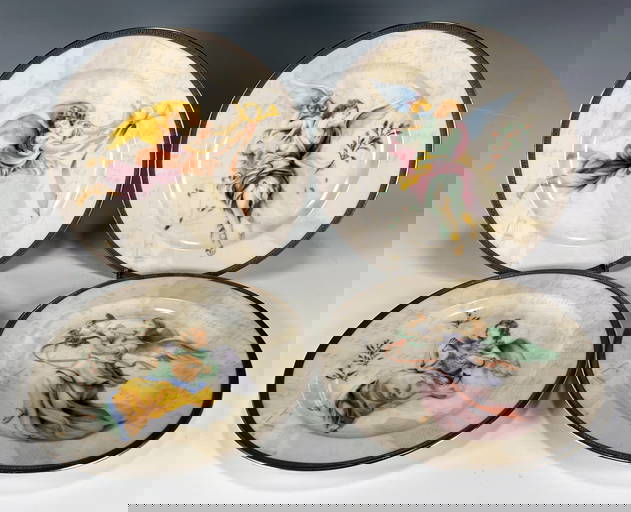 Four Charter Club Grand Buffet Angelic Collectors Plates