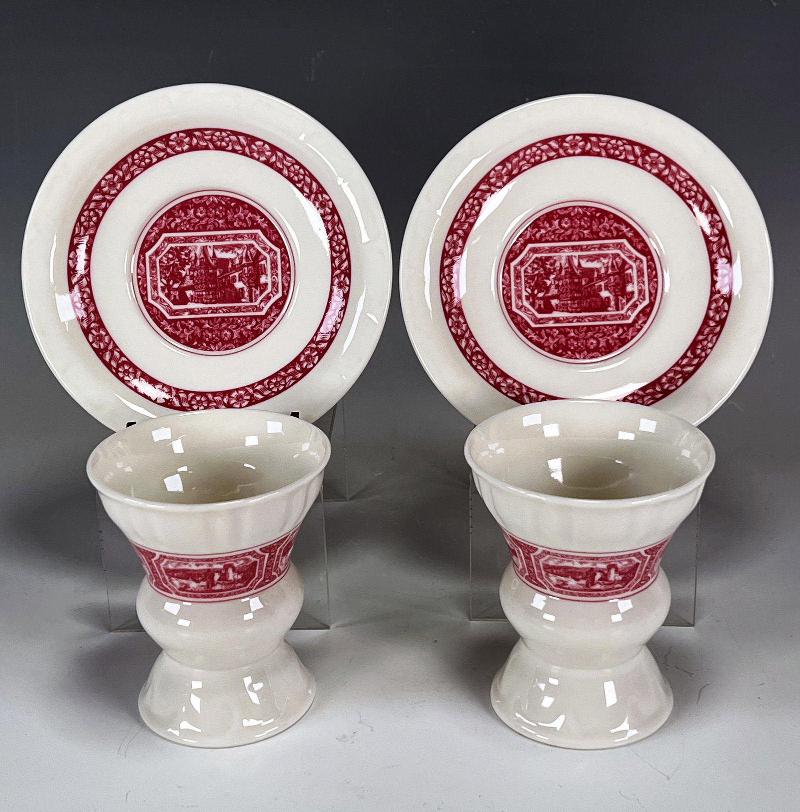 Heinrich Rudesheimer Germany Coffee Espresso Cups & Saucers