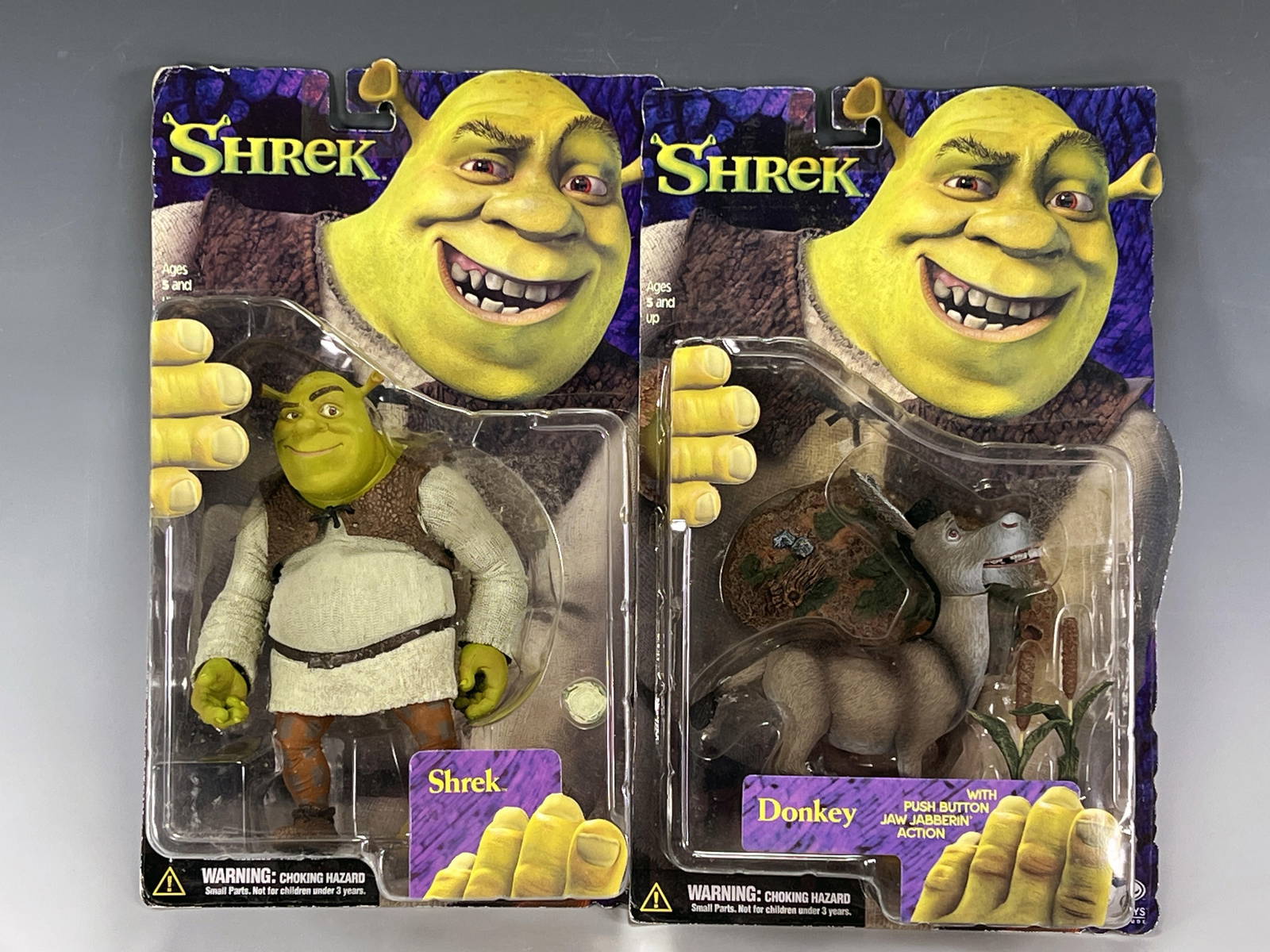 Shrek Action Figures Shrek & Donkey In Package Auction
