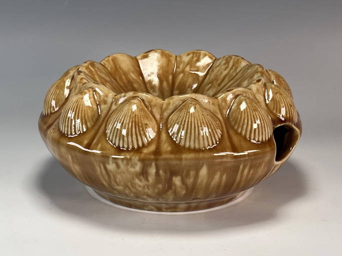 Antique Stoneware Pottery Spittoon Cuspidor