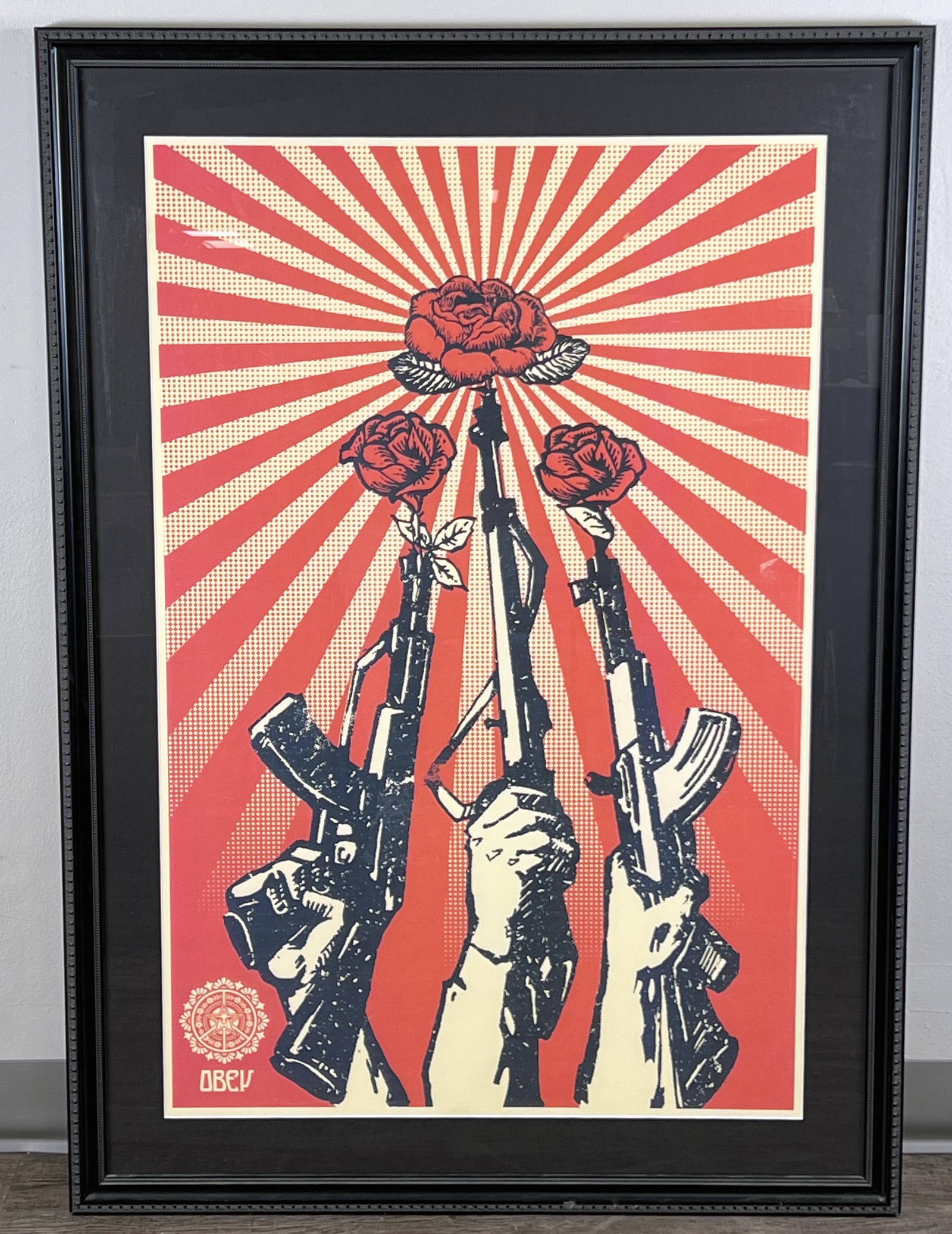 Shepard Fairey Guns And Roses Obey Poster Auction