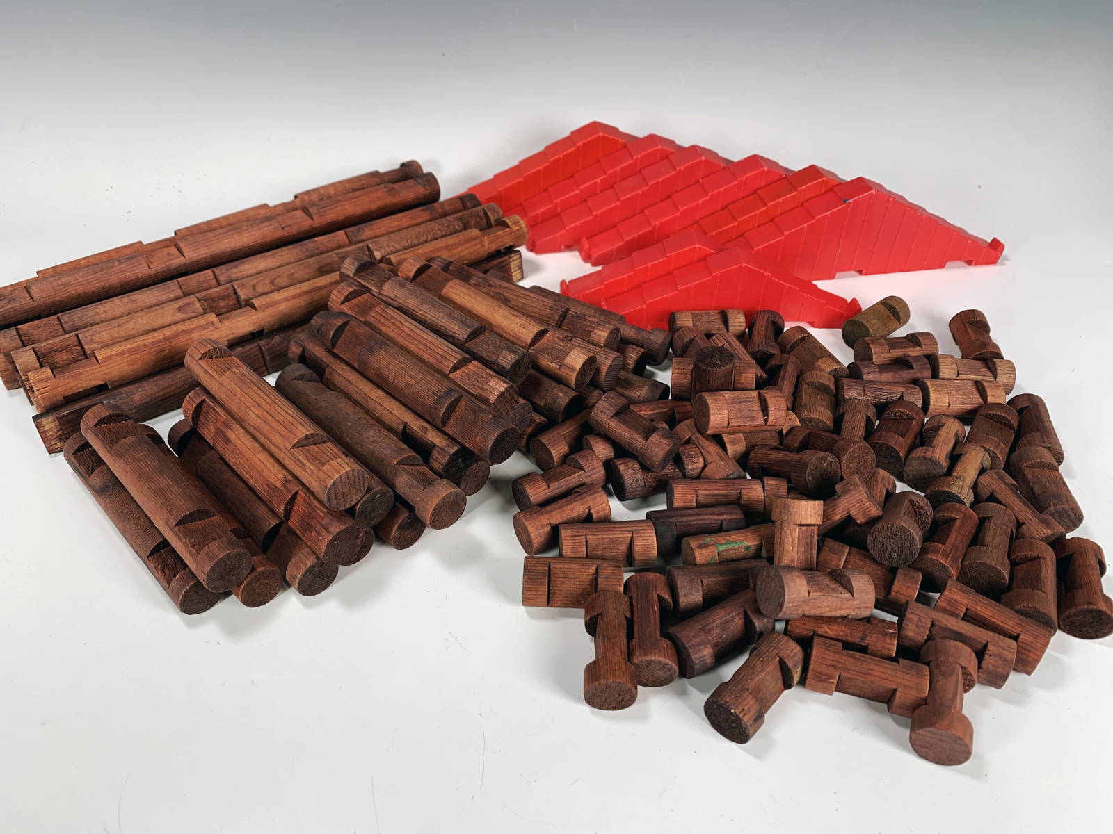 Collection Of Lincoln Logs Auction