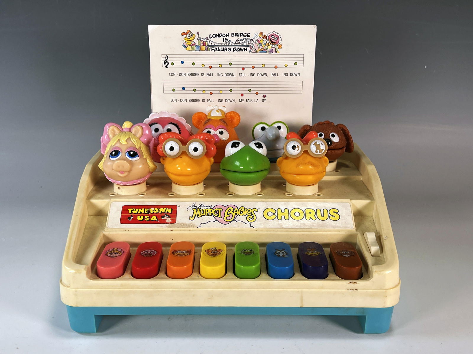 Carnival Toys Muppet Babies Chorus Toy Piano Auction