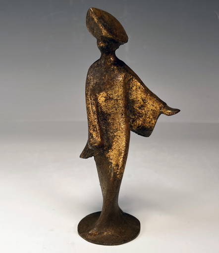 Cast Iron Japanese Geisha Statue