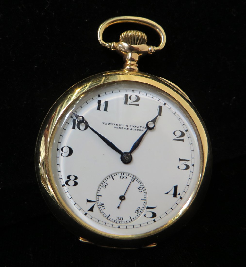 Open Faced Watch By Vacheron & Constintin