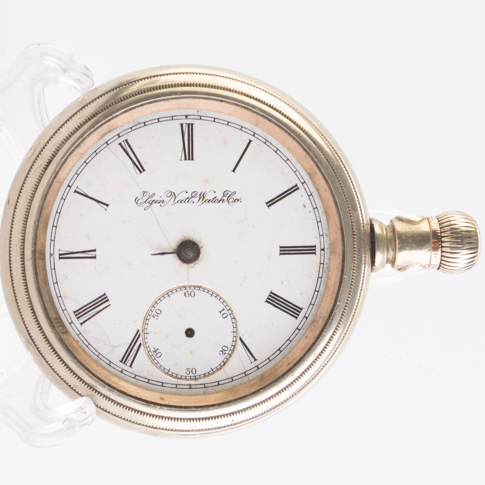 Antique Sterling Silver Elgin Pocket Watch Auction