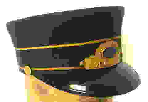 Vintage New York Central Railroad Conductors Hat