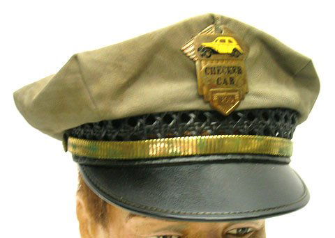 C.1940's YELLOW CHECKER CAB DRIVERS CAP - Sep 20, 2009 | Bart Long and ...