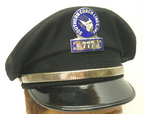 C.1960's Southern Coach Lines Bus Driver Cap