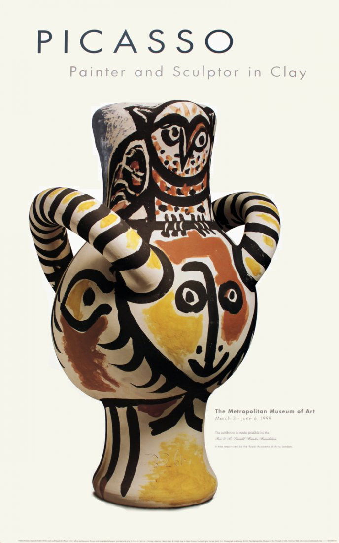 1998 Picasso Owl and Head of a Faun Poster - Dec 11, 2012 | Dumbo ...