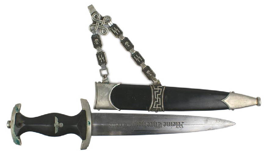 German WWII SS officer chained dagger - Jun 17, 2017 | Mohawk Arms Inc ...