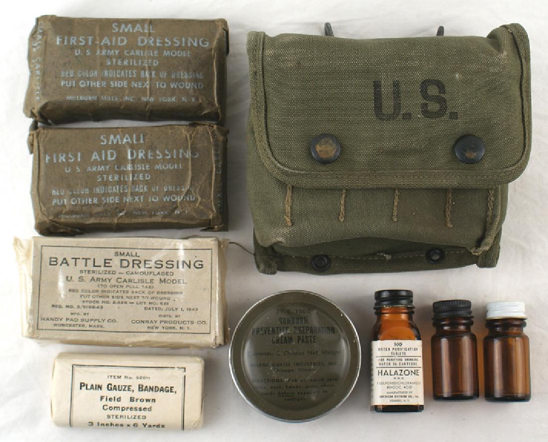 U.S. WWII Marine Corps medical First Aid kit - Dec 01, 2017 | Mohawk ...