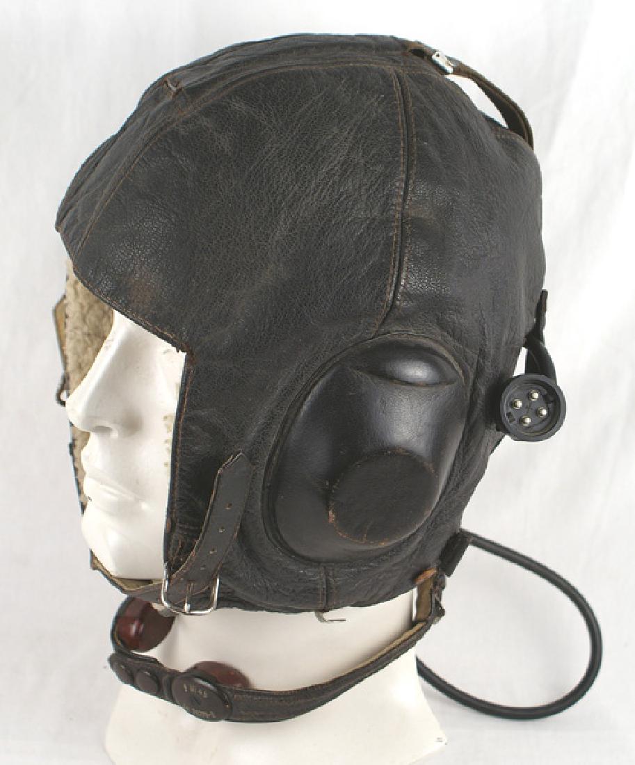 German WWII Luftwaffe Pilot helmet