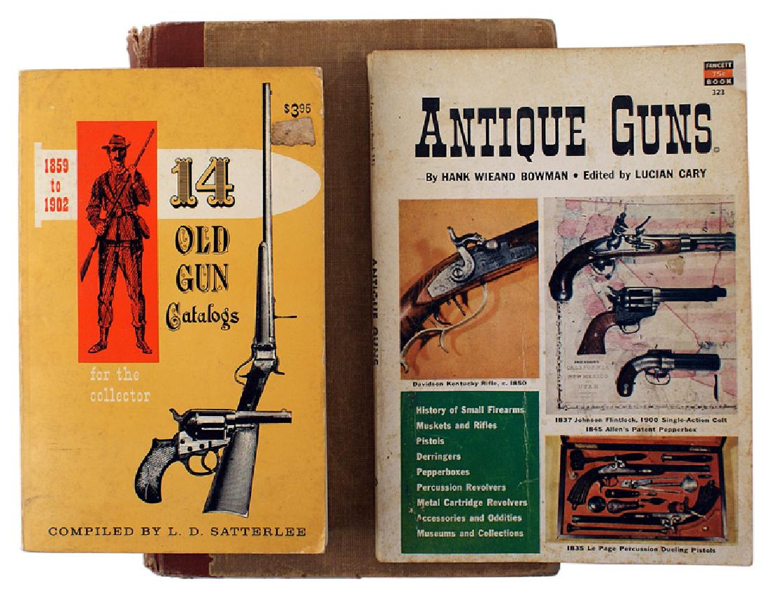 Lot of 2 gun reference books CATALOGS FLINTLOCK