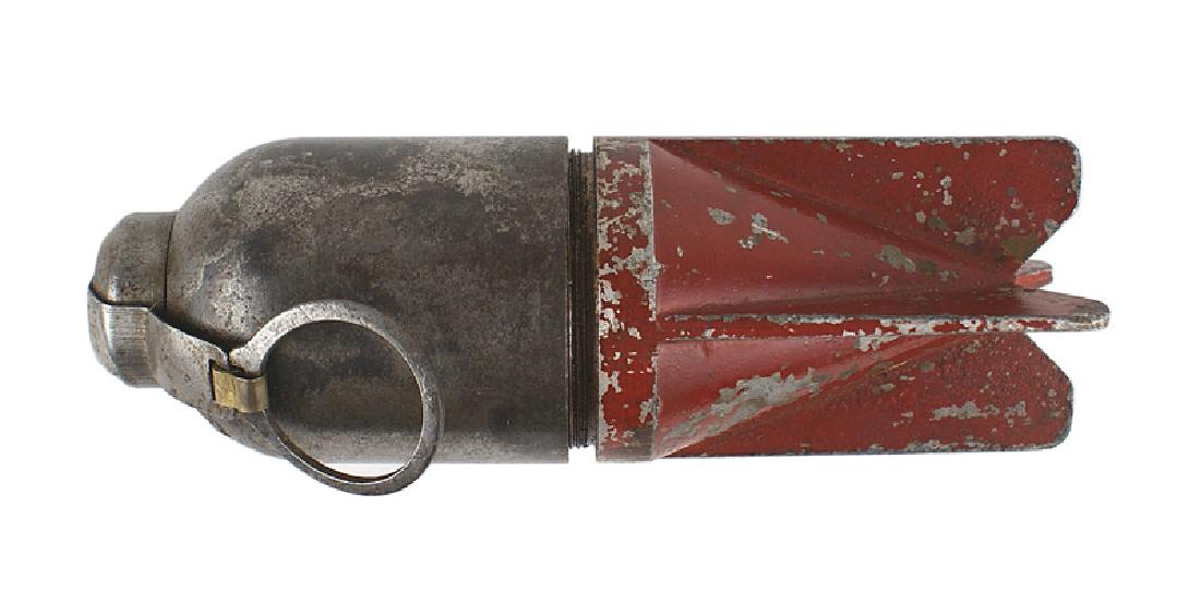 Revolutionary War Flaming Grenade Bomb Insignia Badge