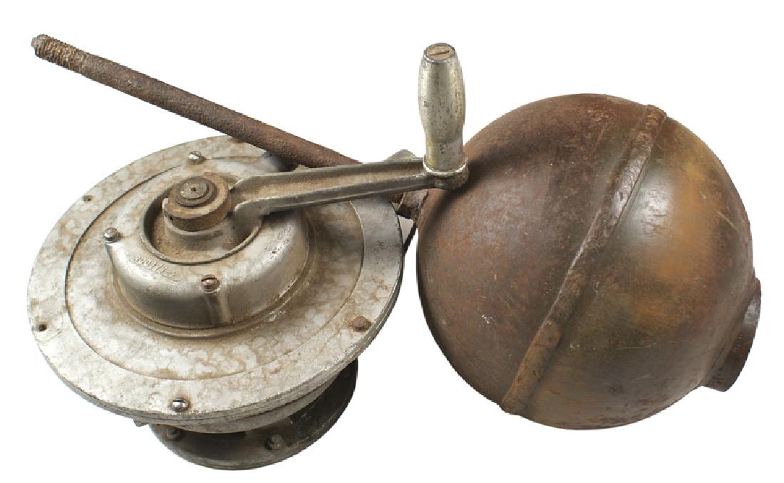 Lot of 2 British WWII Ordnance floating mine