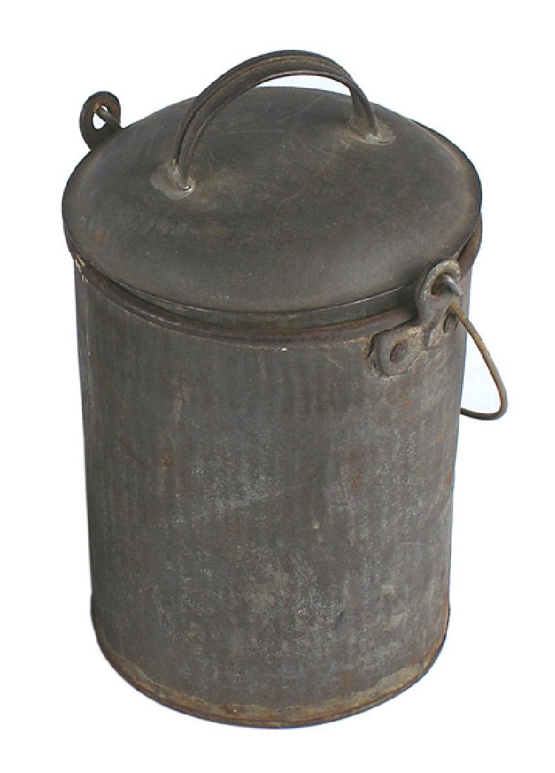 Civil War campfire cooking pot