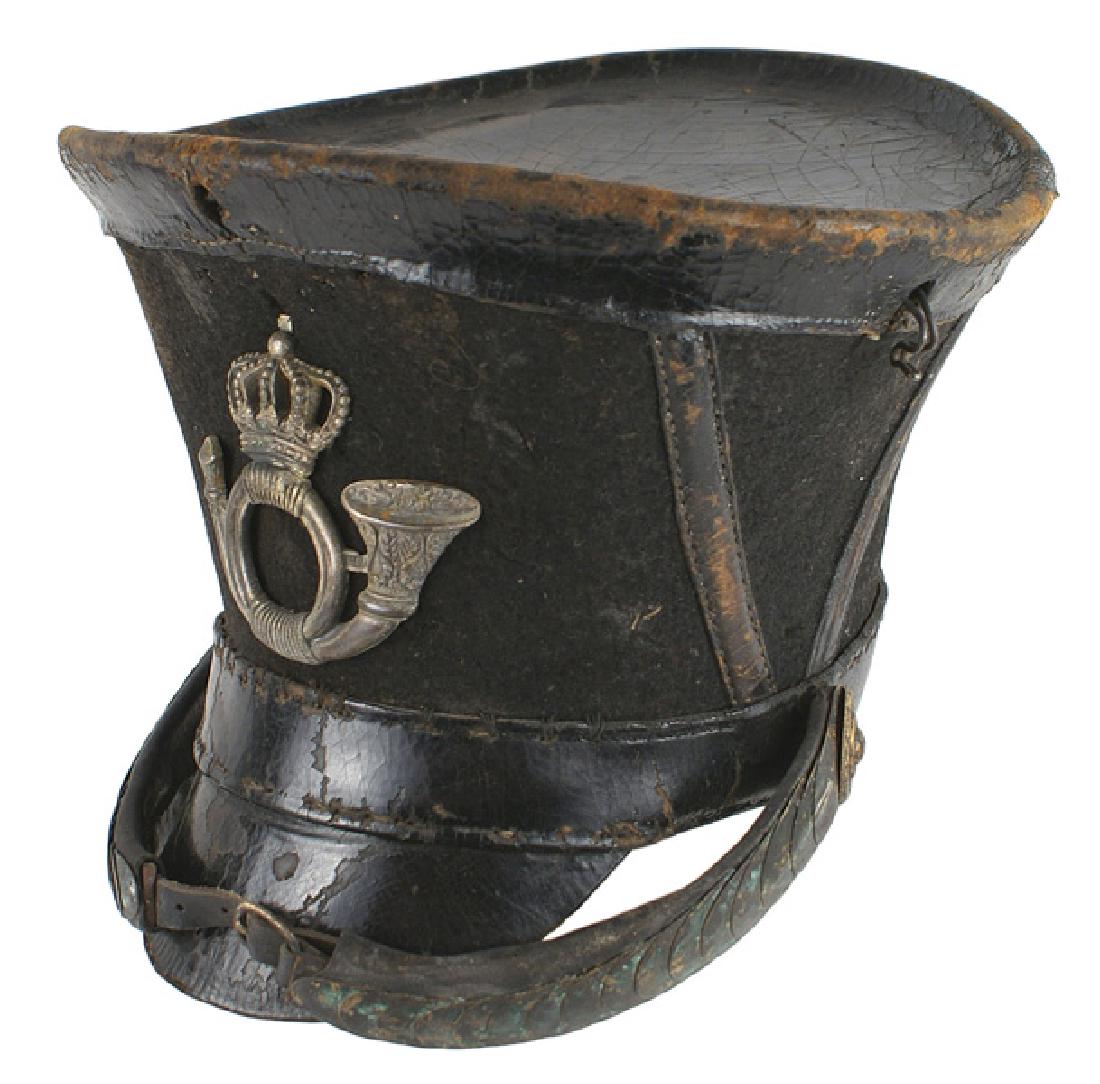 Napoleonic Era Prussian M1808 Officer Jager Shako