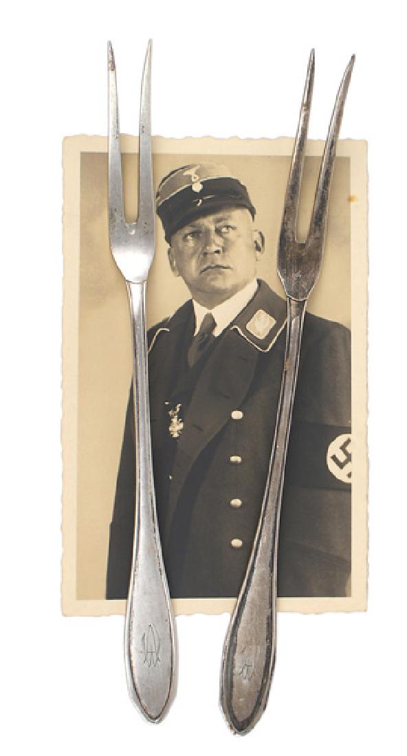 German WWII Gauleiter Adolf Wagner pickle forks