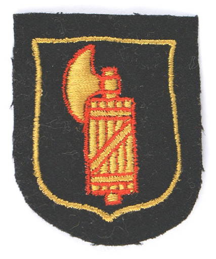 German Wwii Waffen Ss Italian Sleeve Shield