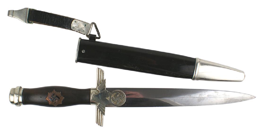 German WWII RLB Reichluftschutzbund EM dagger