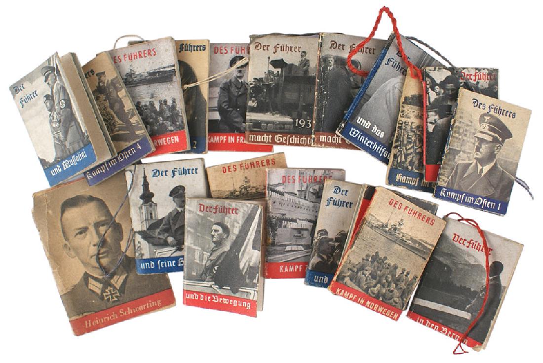 Lot of 19 German WWII propaganda booklets