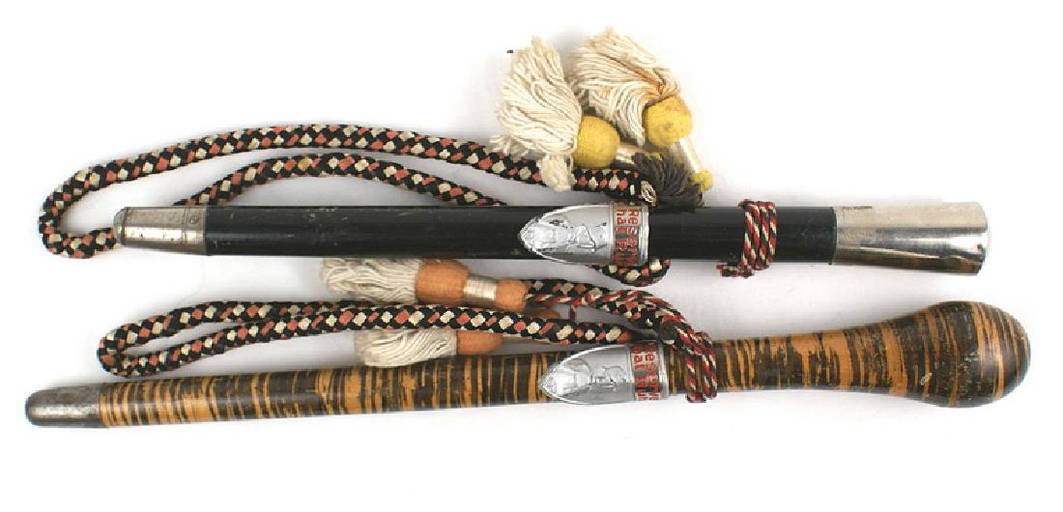 Lot Of 2 German Wwii Army Swagger Sticks