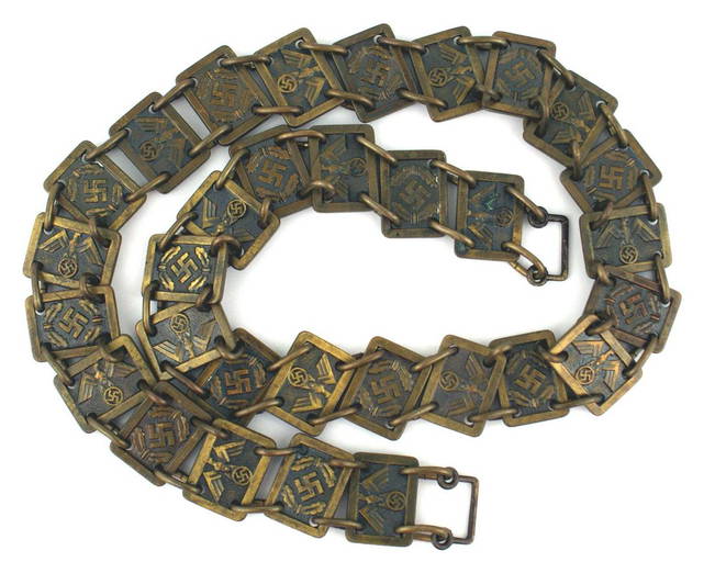 Full Length German Wwii Nsdap Gorget Chain