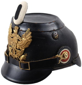 German Prussian Nco 10th Jager Battalion Shako