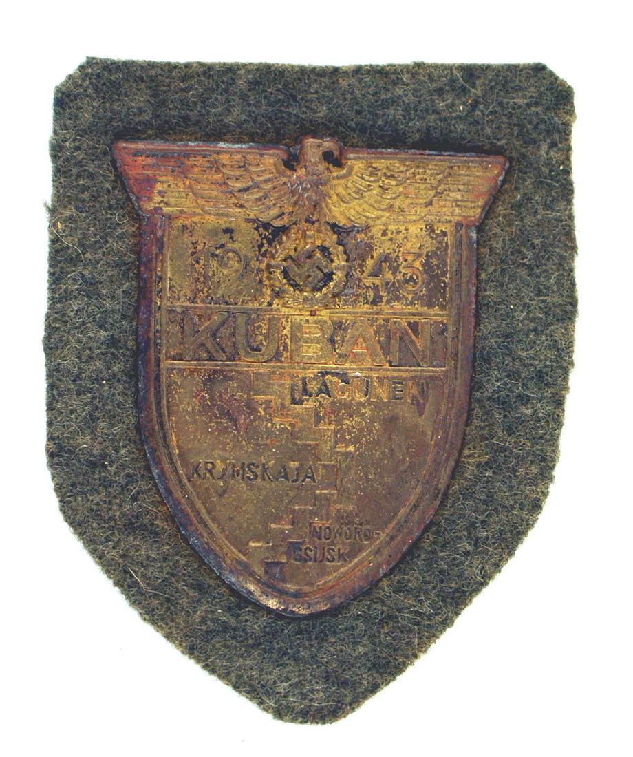 German WWII Waffen SS KUBAN shield | Barnebys