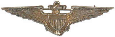 U.s. Navy Wwii Pilot Wings Sterling