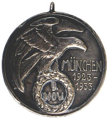 340: German WWII 1st type Blood Order Medal