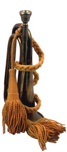 U.s. Wwi Cavalry Bugle Reproduction