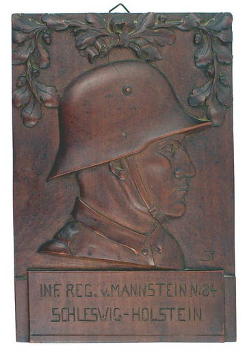 Wood profile of a WWI helmeted German soldier - Dec 17, 2022 | Mohawk ...