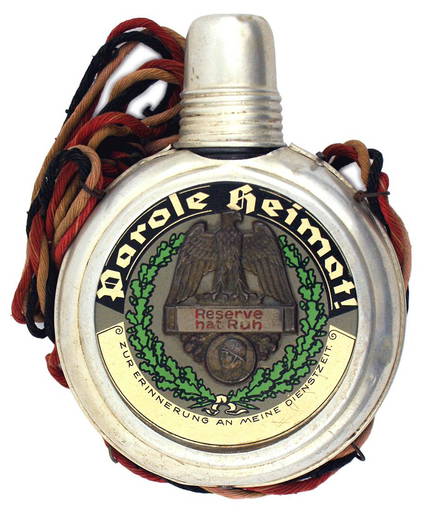 German WWII era military reservist flask (#0191) on Dec 17, 2022 ...